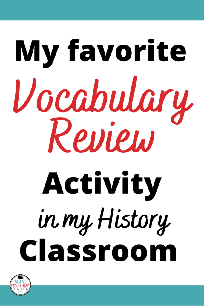 Review Games Archives - Active History Teacher